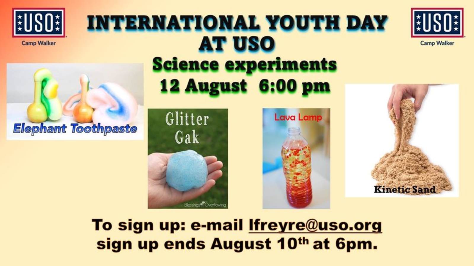 International Youth Day • USO Korea