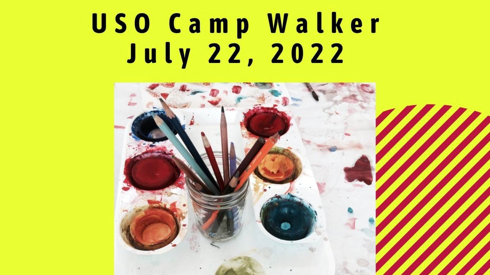Kids Craft Paint Party • USO Korea