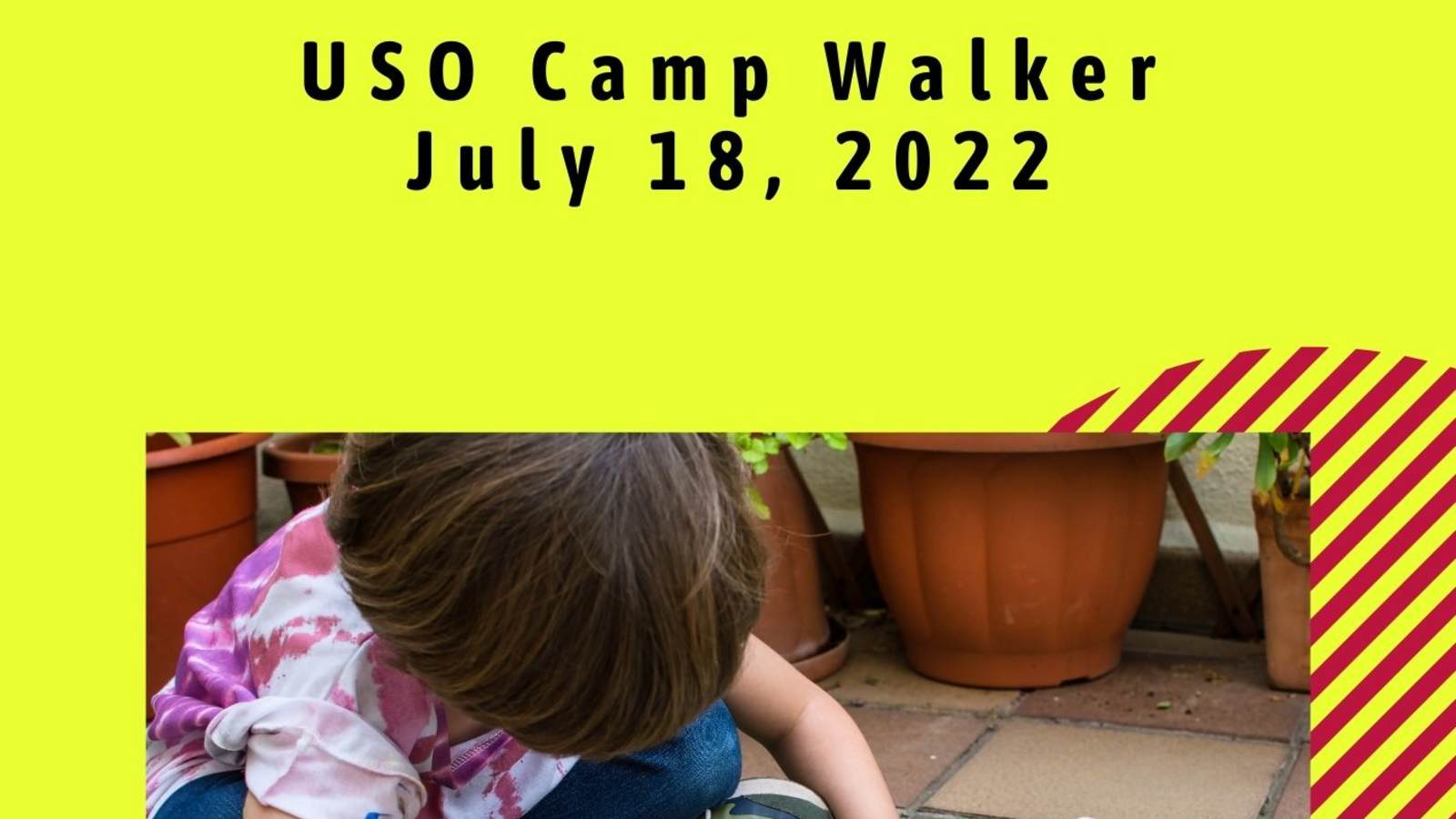 Kids Craft Day • USO Korea