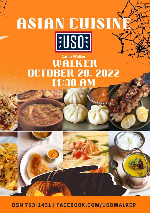 Asian Cuisine • USO Korea