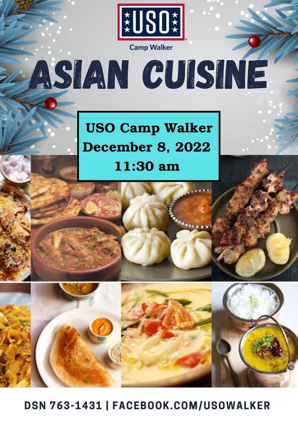 Asian Cuisine • USO Korea