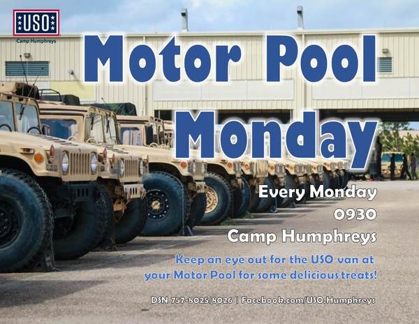 Motor Pool Monday • USO Korea