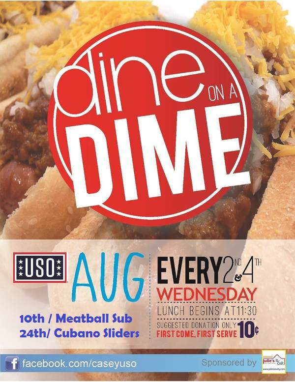 Dine On A Dime • USO Korea