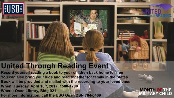 United Through Reading Day • USO Korea