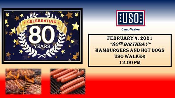 USO 80th Birthday • USO Korea